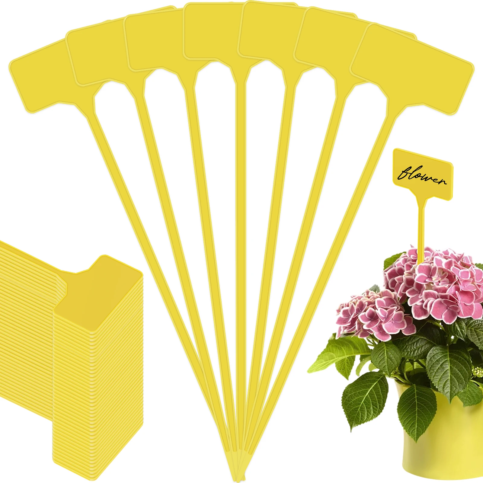 50PCS Garden Plants T Label Garden Label Plant Classification ...