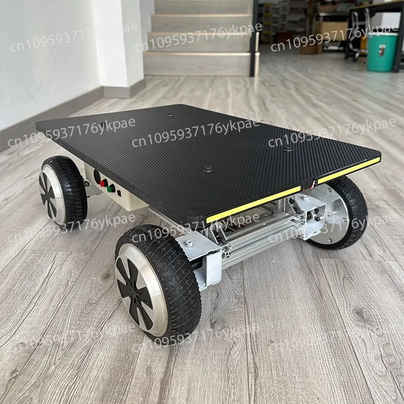 Flatbed electric remote control car chassis wheeled large load ...