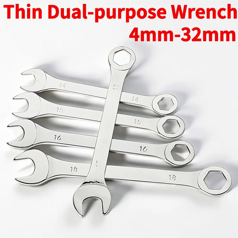 1PCS-Ultra-Thin-Combination-Spanner-Set-for-Car-Repair-and-Household ...