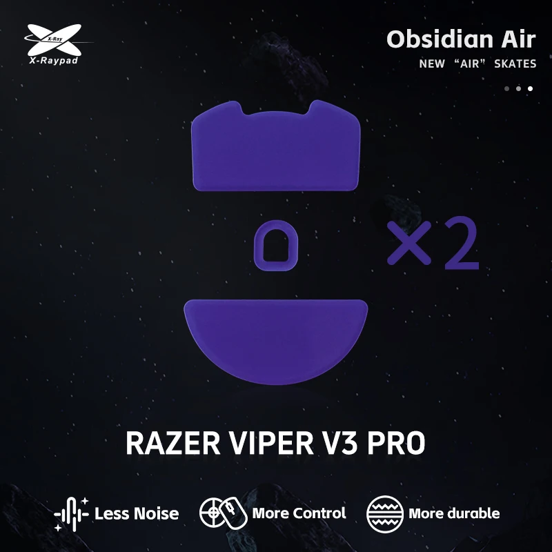 Xraypad-Obsidian-Air-Mouse-Skates-for-Razer-Viper-V3-PRO-X-raypad ...