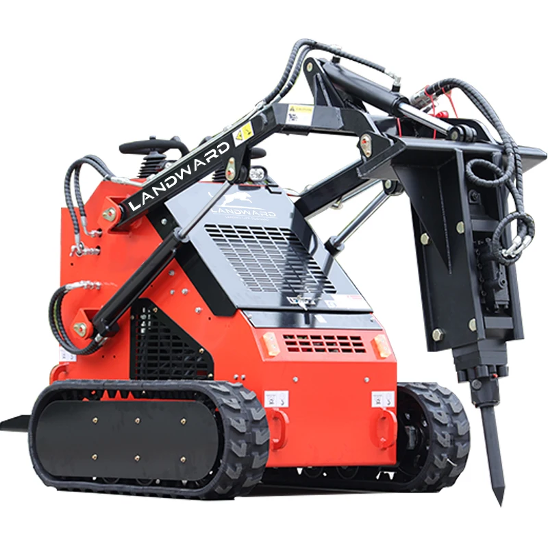 Skid-Steer-Loader-Agricultural-Accessories-Hydraulic-Breaker-Rock ...