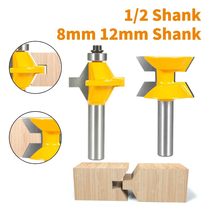 2PCS-120-Edge-Banding-Assembly-Router-Bit-Woodworking-Milling-Cutter ...