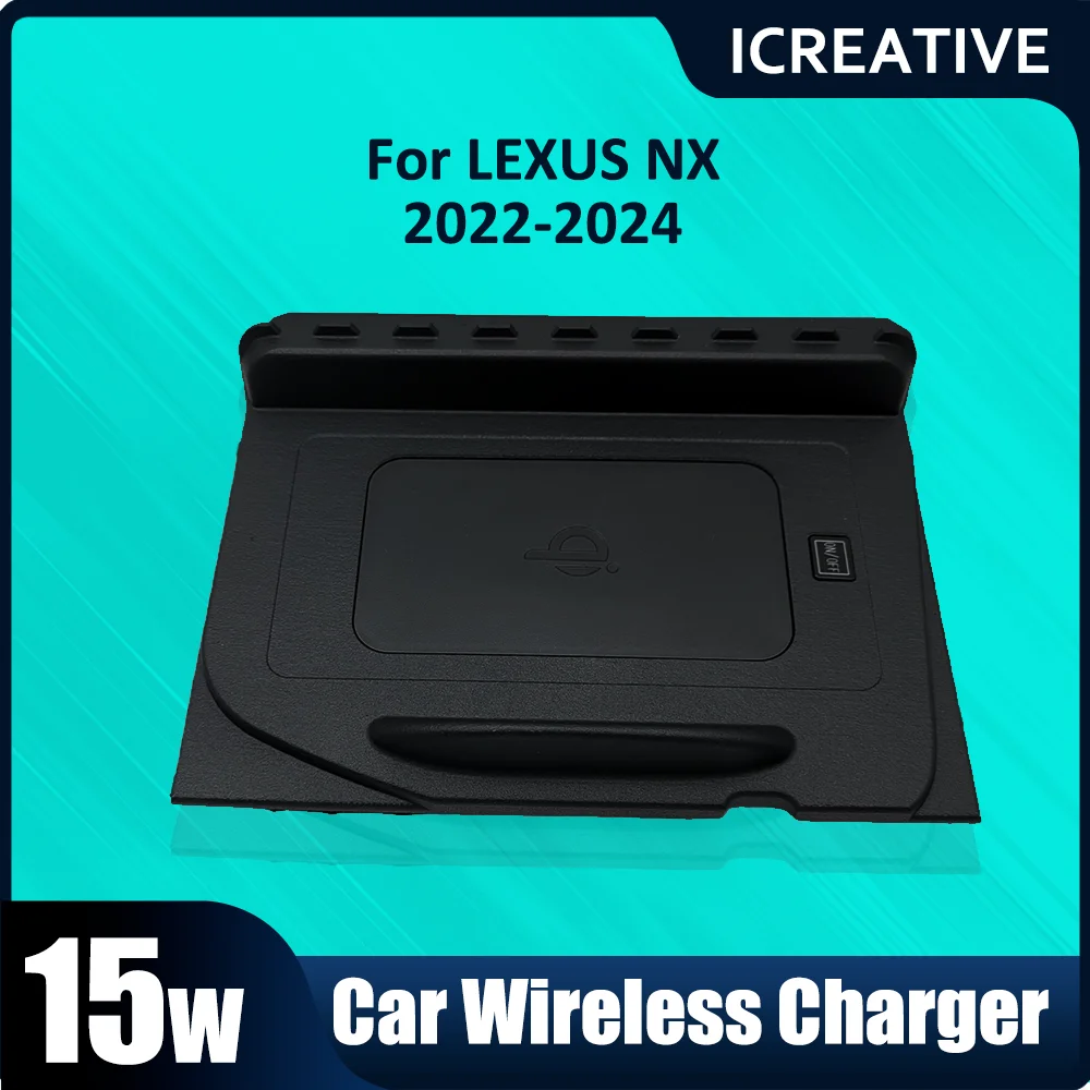 15W-Car-Wireless-Charging-Pad-for-Lexus-NX-350h-450h-2022-2024-Center ...