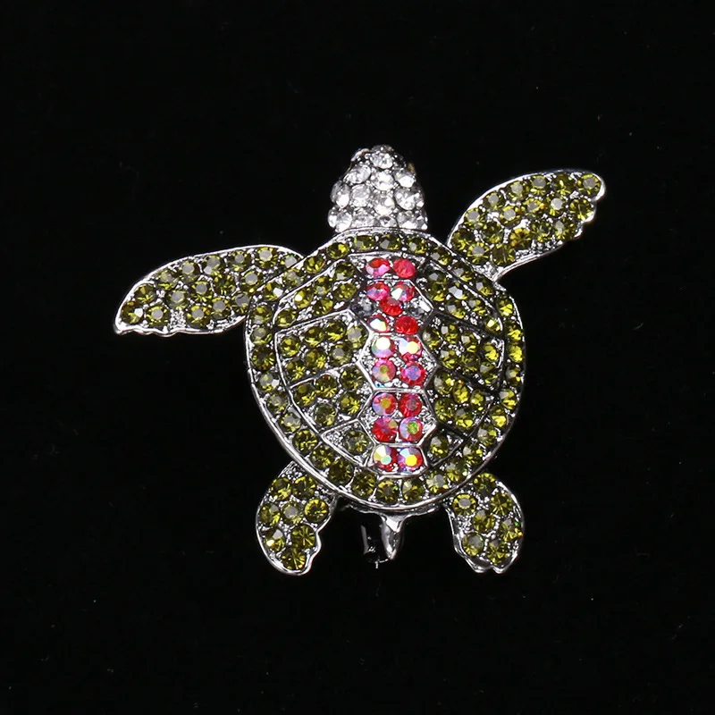 Creative Luxury Crystal Turtle Brooch - Turtle Awesome