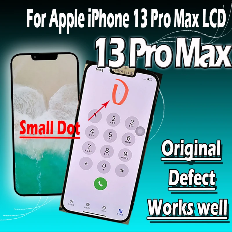 Small-Dot-Defect-6-7-Original-For-iPhone-13-Pro-MAX-LCD-Touch-Screen ...