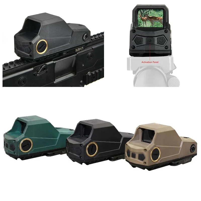 MH1 Tactical Red Dot Sight Scope Reflex Sight Holographic Red Dot Rifle ...
