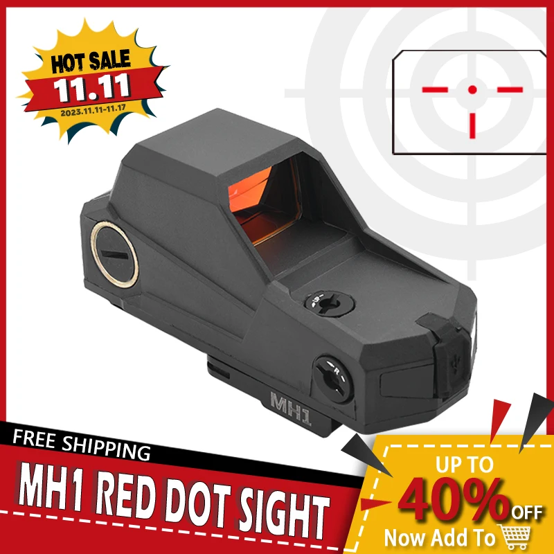 Tactical-Hunting-MH1-Red-Dot-Sight-Dual-Motion-Sensor-Reflex-Sight ...