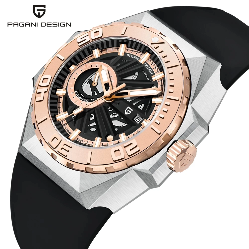 Pagani Design New Top Brand Men Mechanical Wristwatches Luxury Sapphire ...