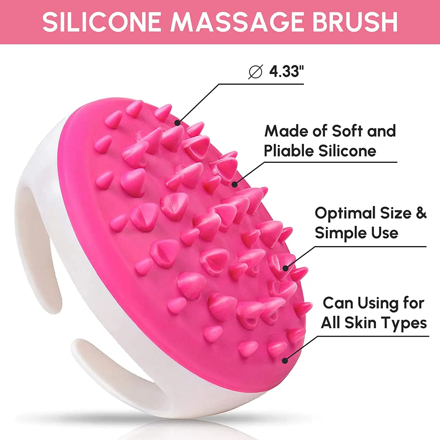 Green - Brosse de massage Anti Cellulite, pour éliminer et éliminer la ...