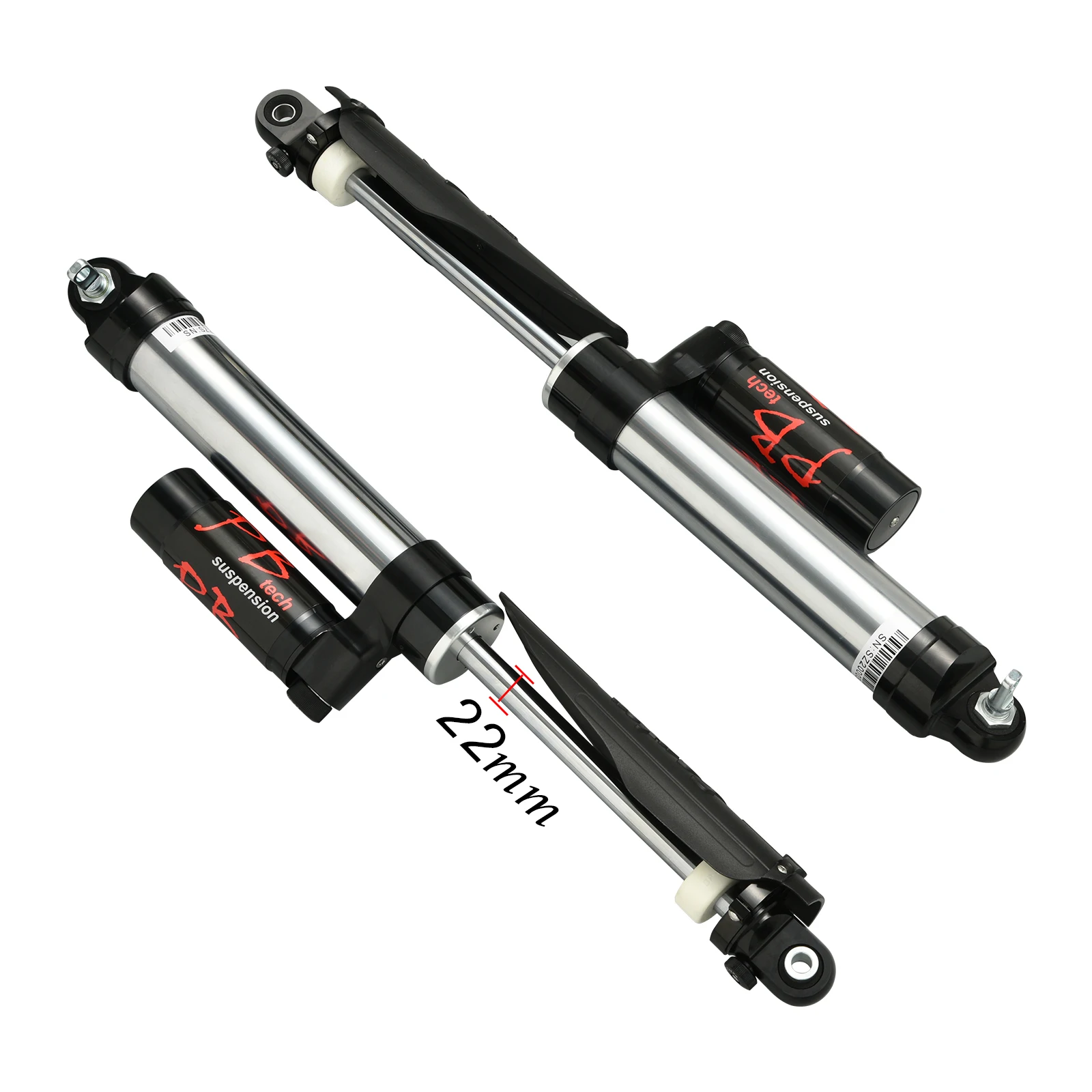 For 2007-2018 Jeep Wrangler JK Rear Shock Absorber 0-3"Lift Adjustable ...