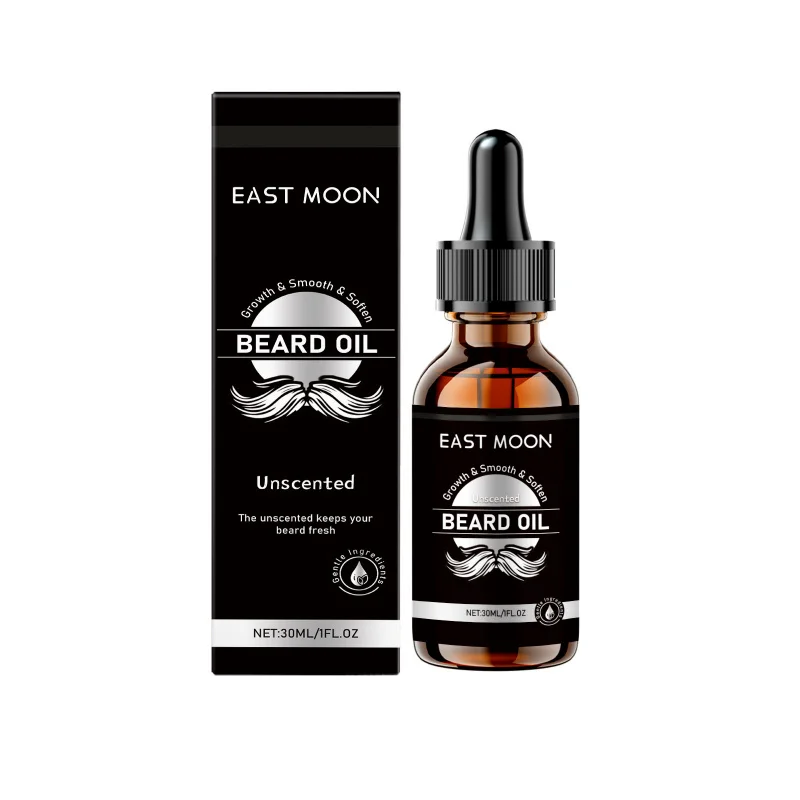 Unscented Beard Oil For Men With Jojoba & Castor Oil - Nourishing ...