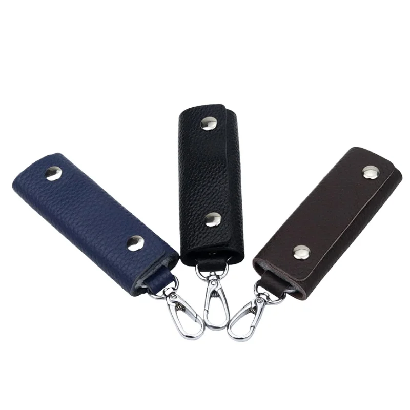 Genuine-Leather-Key-Storage-Bag-Mini-Universal-Key-Pack-Housekeeper ...