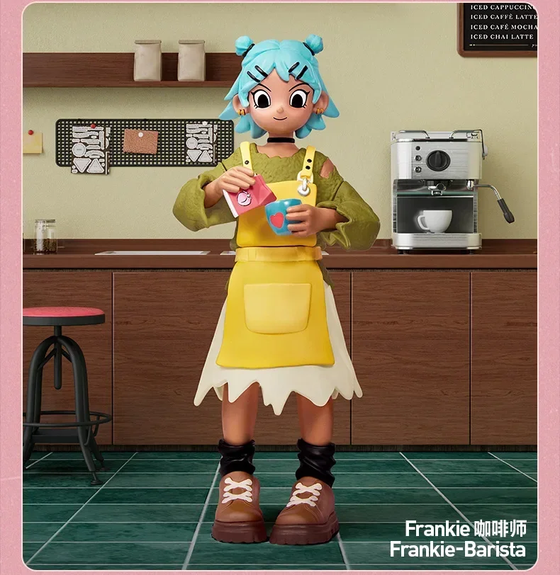 New Genuine Peach Riot Rush Hour Series Action Figure Cute Poppy-Life ...