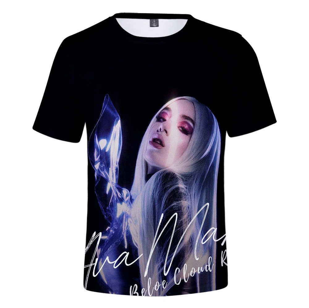 New-Singer-Ava-Max-3D-Printed-T-shirt-Men-women-Summer-Fashion-Casual ...