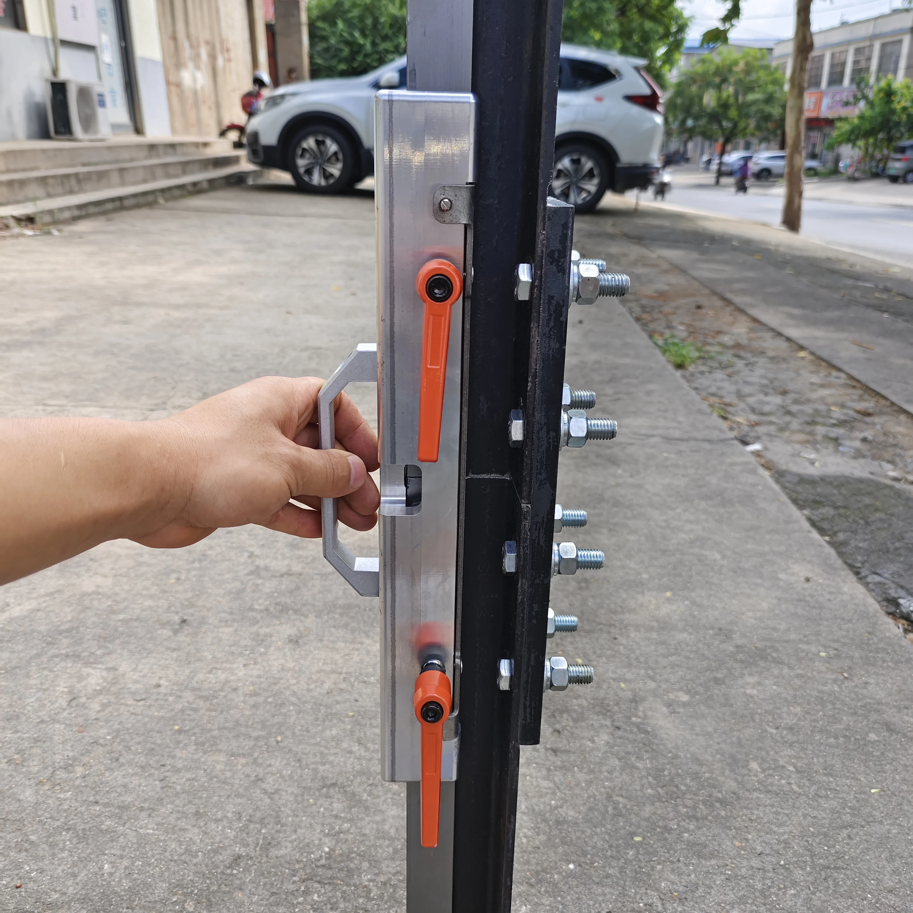 Elevator Rail Joint Alignment Tool