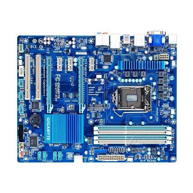 Main - 卸売 GIGABYTE GA-Z77M-D3H Desktop Motherborad Z77M-D3H 32GB DDR3 ...