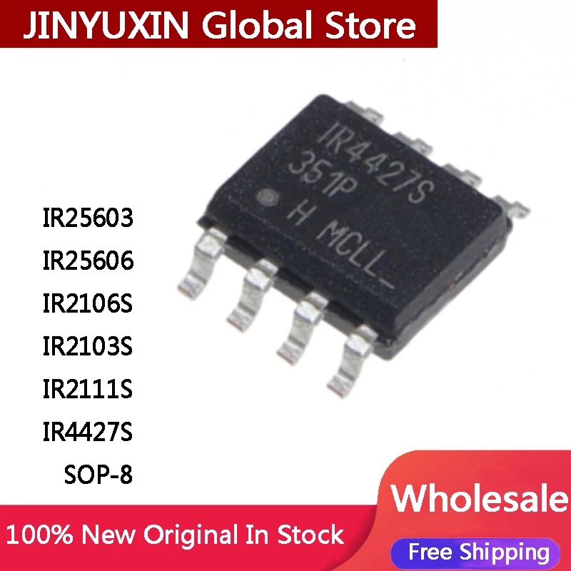 10Pcs New IR4427STRPBF IR4427S 4427 IR25603 IR25606 IR2106S IR2103S ...
