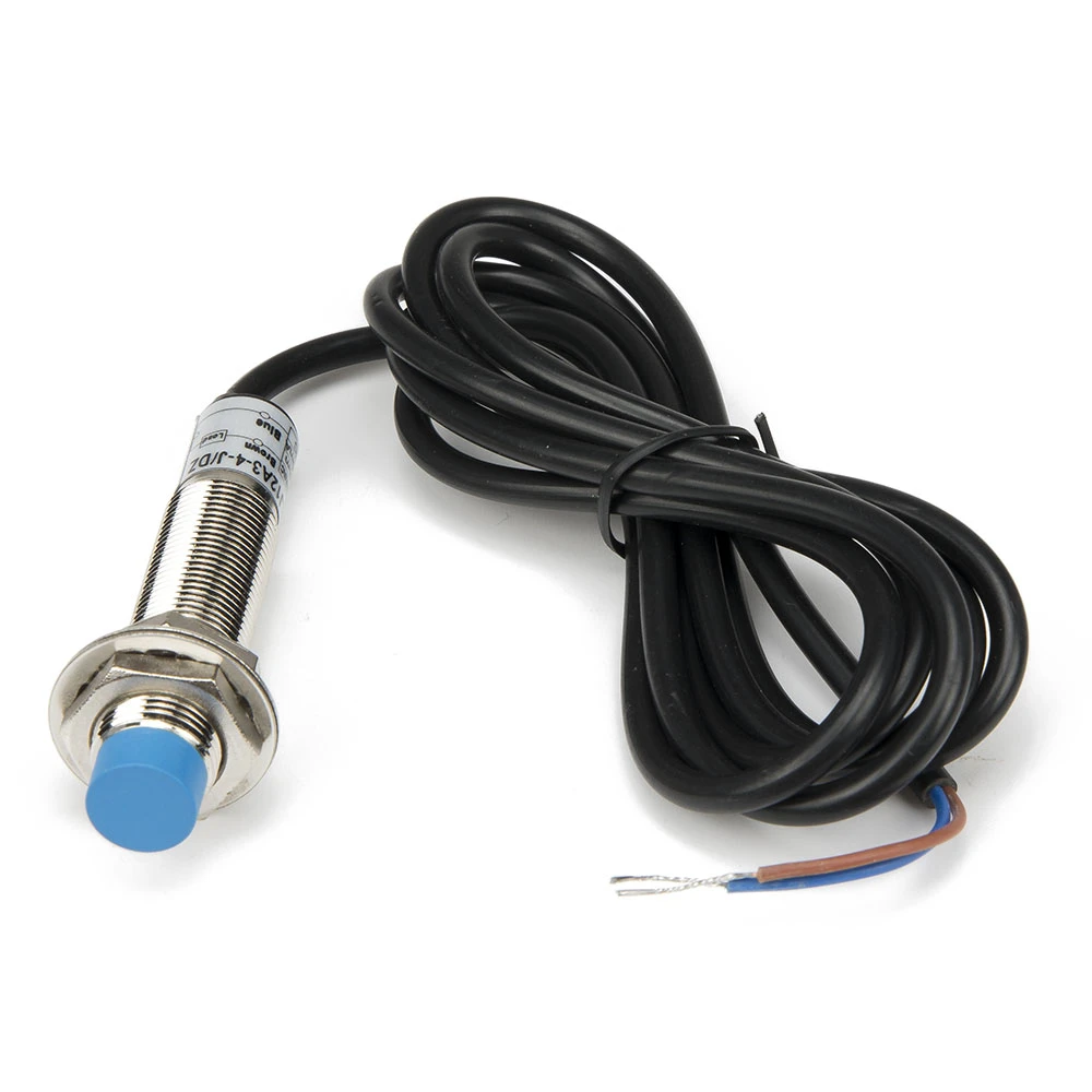 Interruptor de sensor de proximidad inductivo, cilindro NC LJ12A3 4 J ...