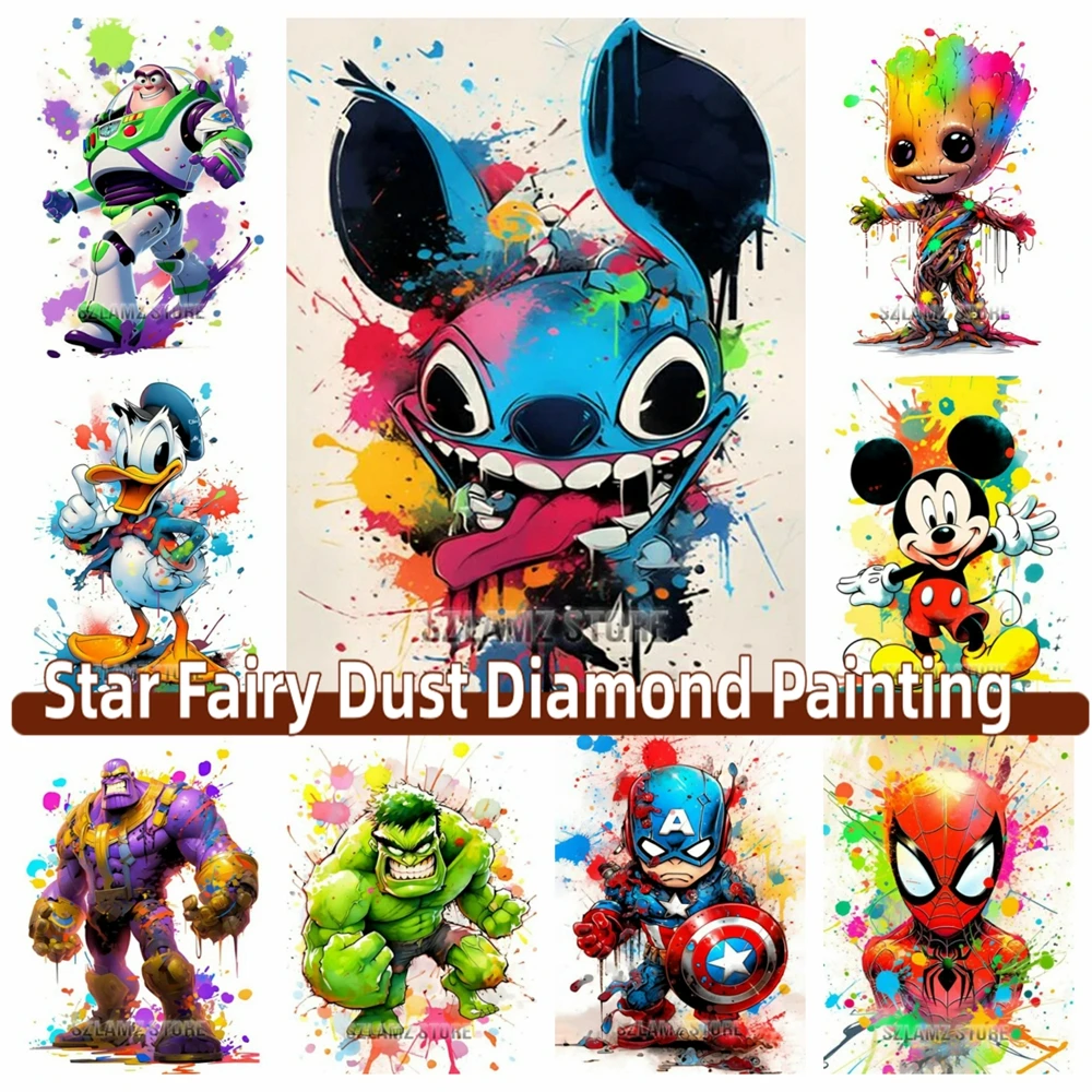 DIsney-Groot-Diy-Fairy-Dust-Diamond-Painting-Craft-Kit-Embroidery ...