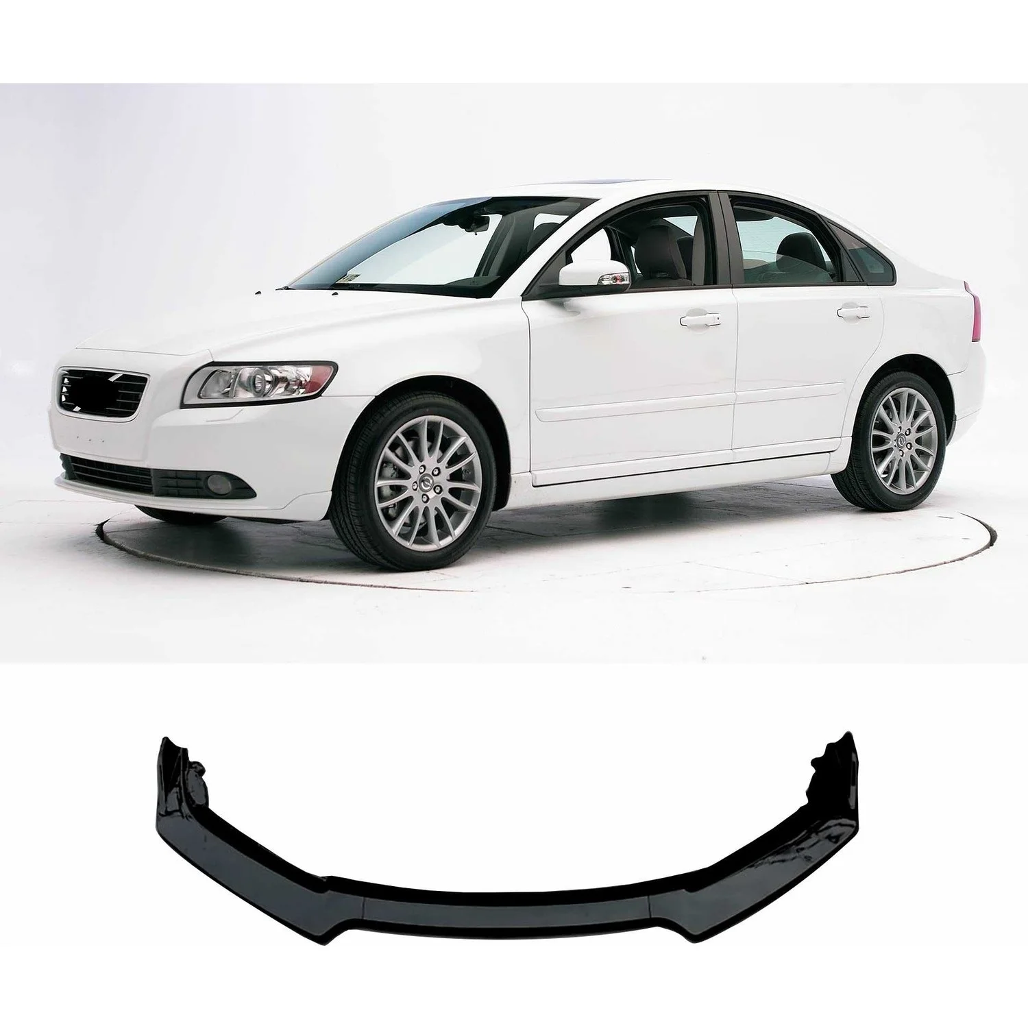 For-Volvo-S40-New-Model-Front-Bumper-Attachment-Spilitter-Universal ...