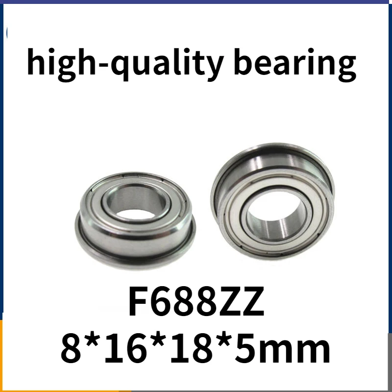 F688 Bearing with Flange LF-1680zz Inner Hole 8 Outer Diameter 16 ...