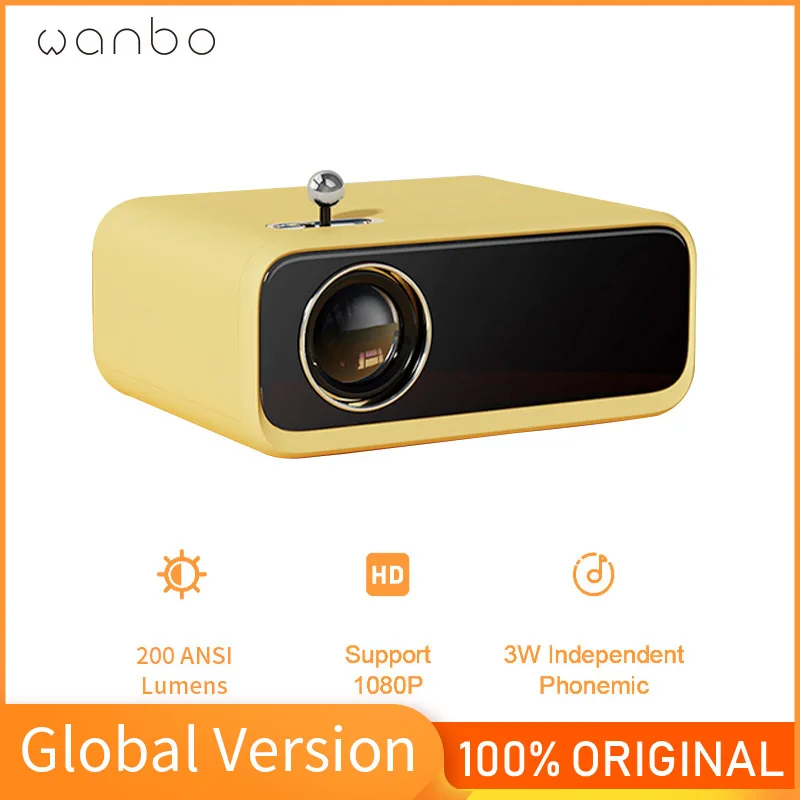 Wanbo Portable Projector | Mini Projector Wanbo | Led Projector - Mini ...