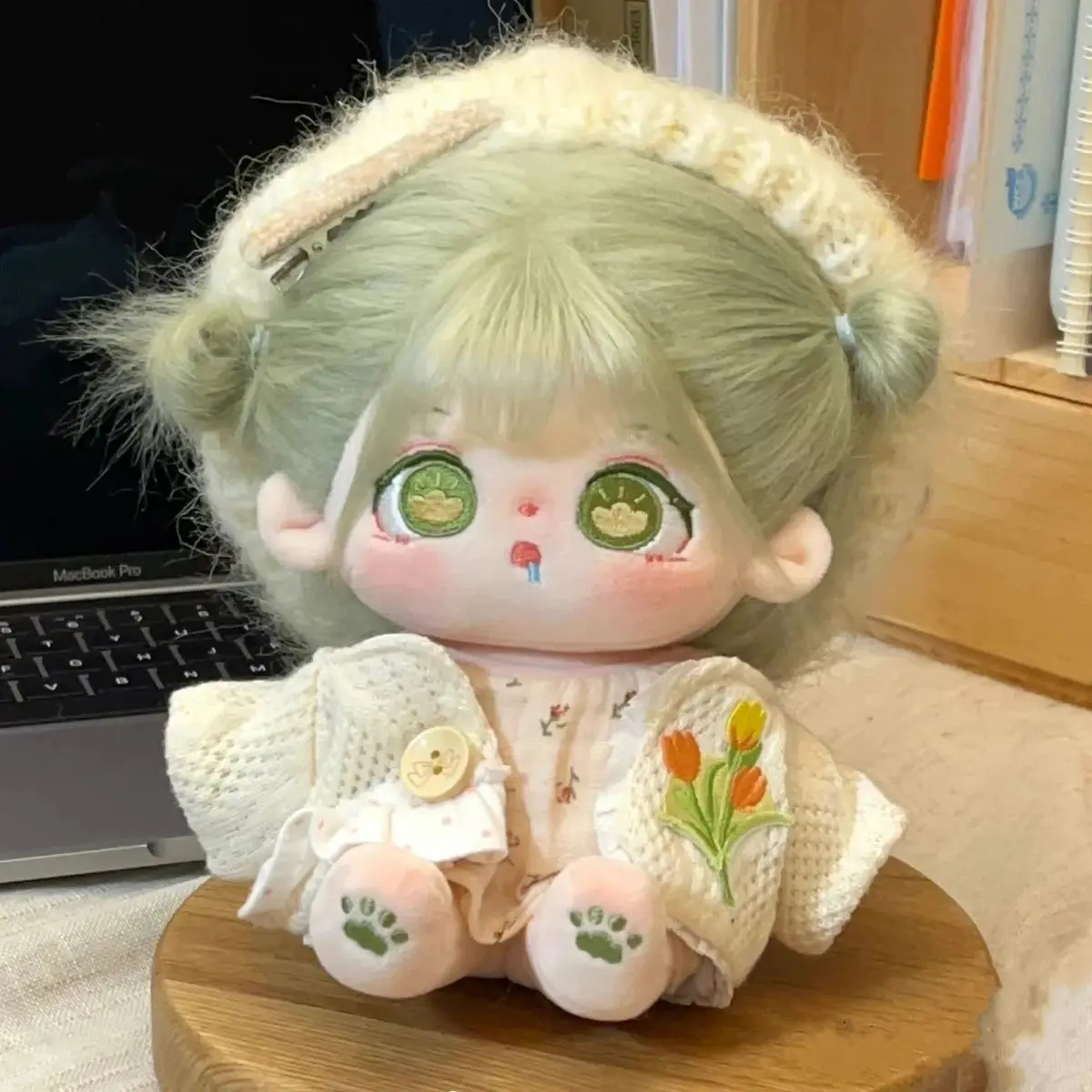 Cotton-Doll-Super-Cute-Green-Olive-Plush-20cm-doll-naked-with-or ...