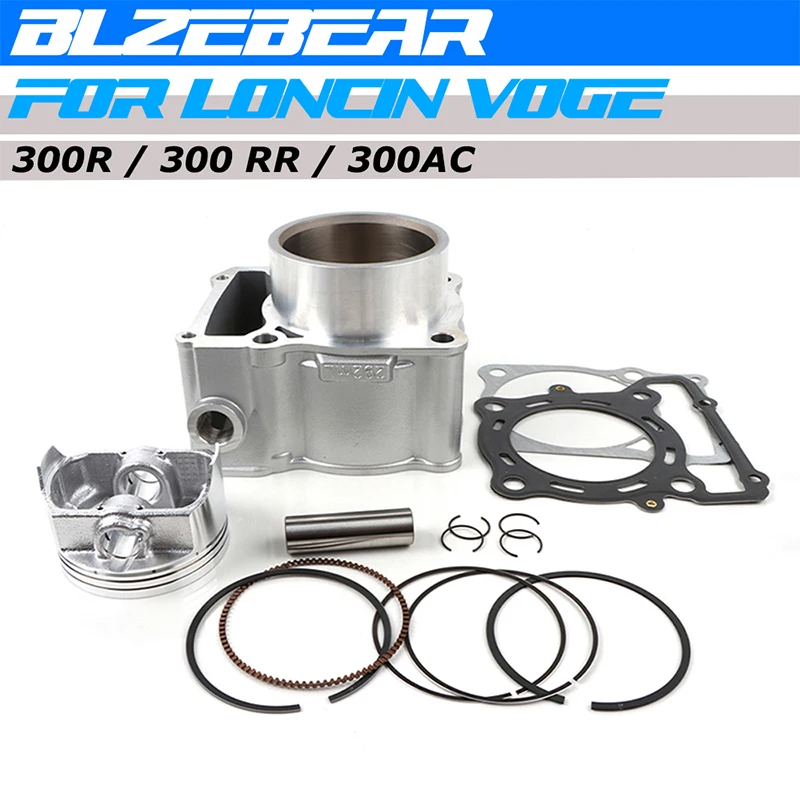 Motorcycle Engine Cylinder Barrel Piston Kit For LONCIN CR6 LX300 6A ...