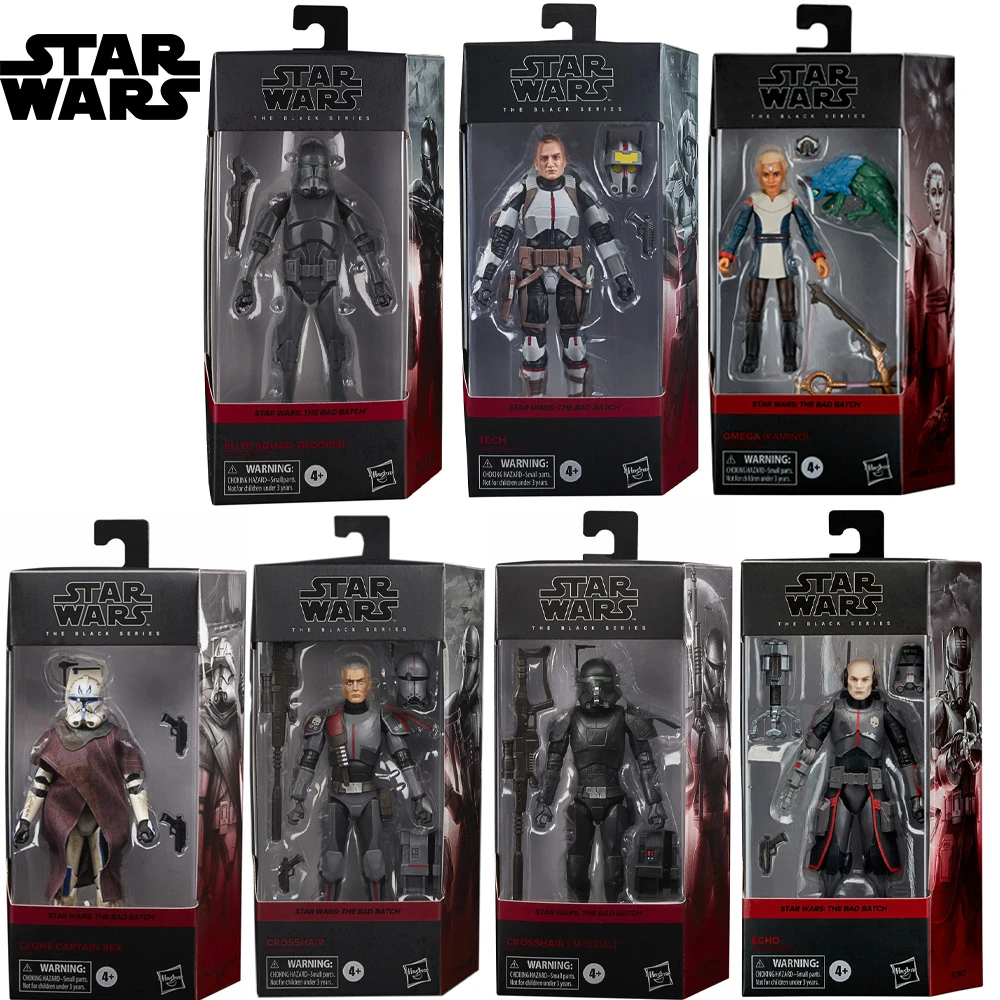 Original Star Wars The Black Series Echo Tech Wrecker Hunter Crosshair ...