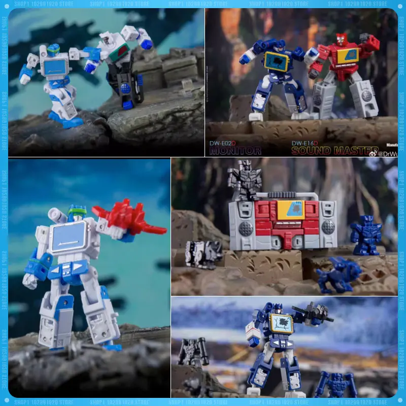 Dr-Wu-figuras-de-acci-n-transformables-de-Dw-E02d-Dw-E16d-y-Monitor-de ...