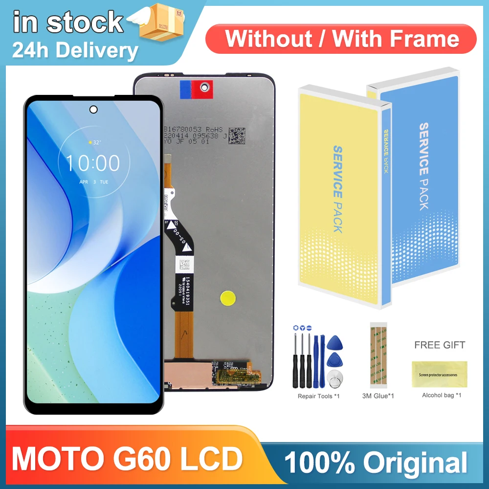 Screen for Motorola Moto G60 PANB0001IN PANB0013IN PANB0015IN Lcd ...