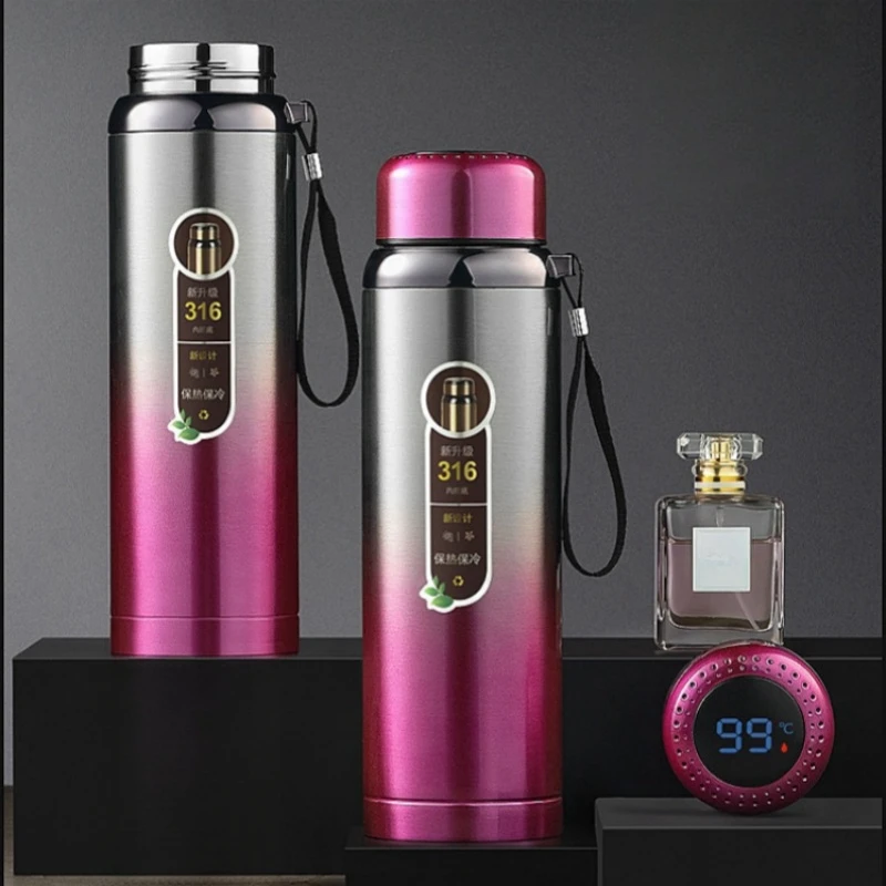 SUS316-Water-Bottle-Stainless-Steel-Vacuum-Flask-Large-Capacity-Thermos ...