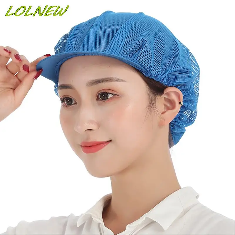 Baking-Smoke-proof-Dust-Breathable-Mesh-Kitchen-Work-Hat-Chef-Hat ...