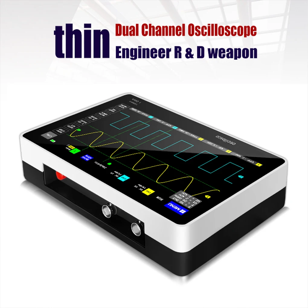 Accurate-Adjustable-Digital-Display-Oscilloscope-Rechargeable-1Gsa-s ...