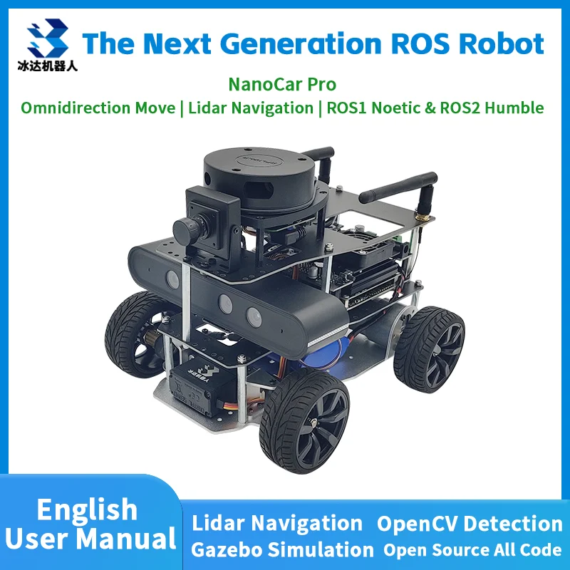 Visual-Navigation-ROS-Robot-YOLO-Bingda-Intelligent-Vslam-Jetson-Nano ...