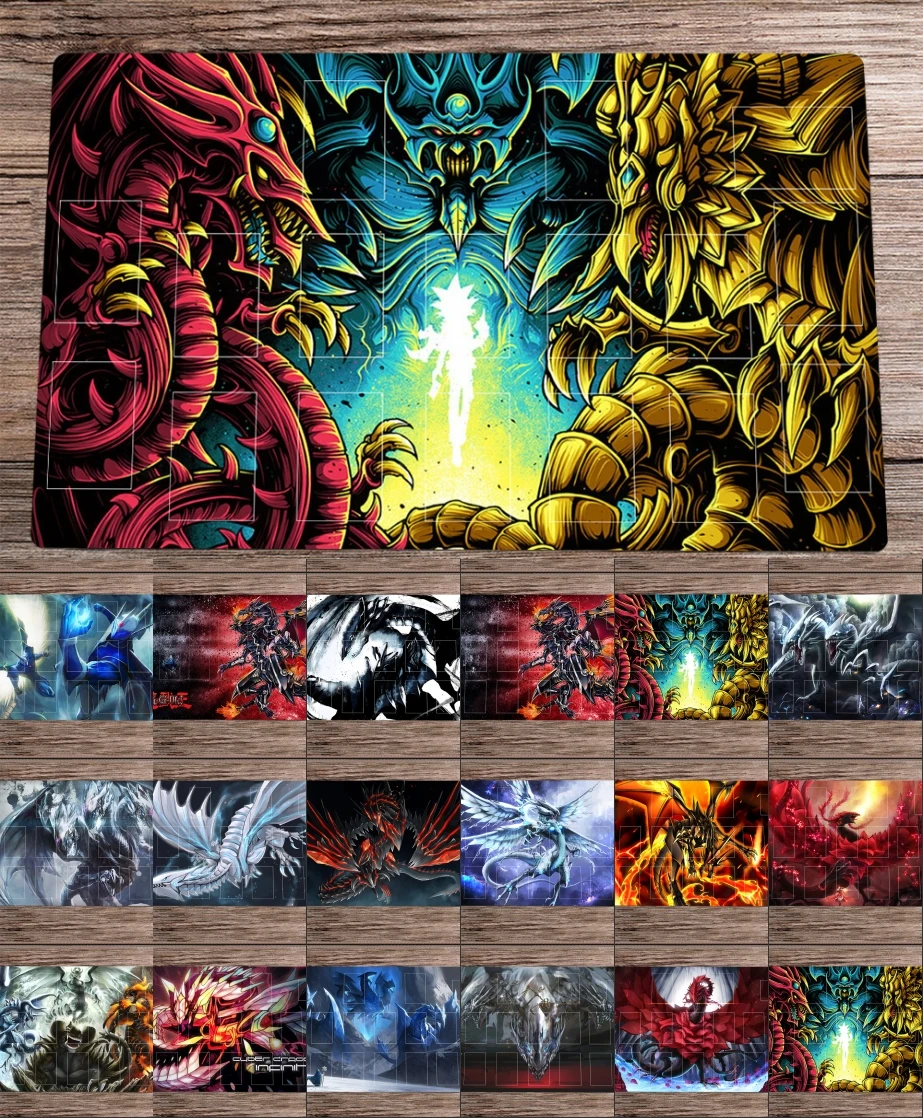 YuGiOh Playmat Dragons TCG CCG Mat Trading Card Game Mat Anime OCG ...