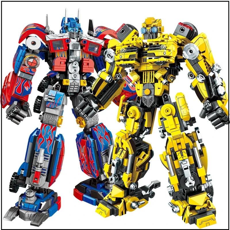 New-2-in-1-Deformation-Robot-Mecha-Building-Blocks-Sets-Bricks-kit ...