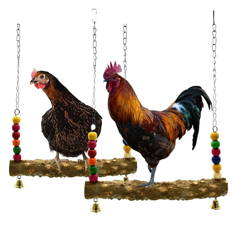 Chicken-Toys-Big-Rooster-Swing-Stand-Stick-Stand-Stick-Pepper-Wooden ...