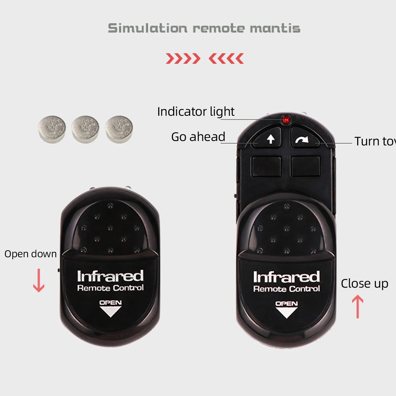 France-Télécommande À Infrarouge Rc, Insectes, Animaux Mantis, Tours ...