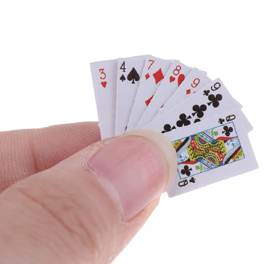 2set-Mini-Playing-Cards-Paper-Poker-Cards-Tiny-Deck-of-Cards-Small ...