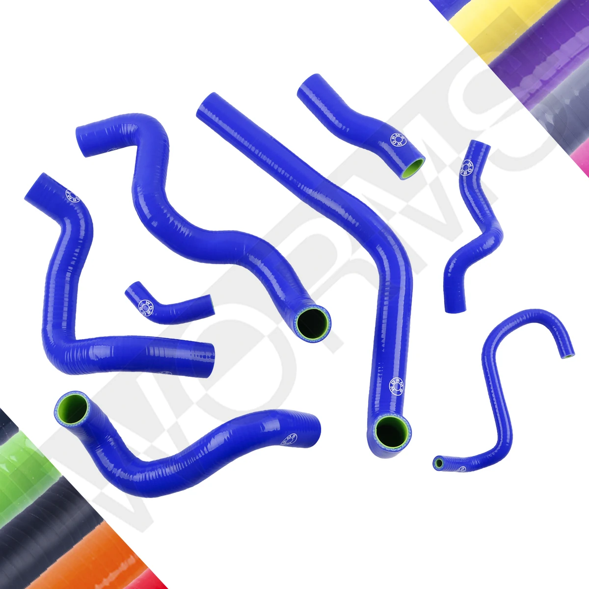 Silicone Coolant Radiator Hose Tube Pipe Kit For BMW Mini Cooper S R55 ...