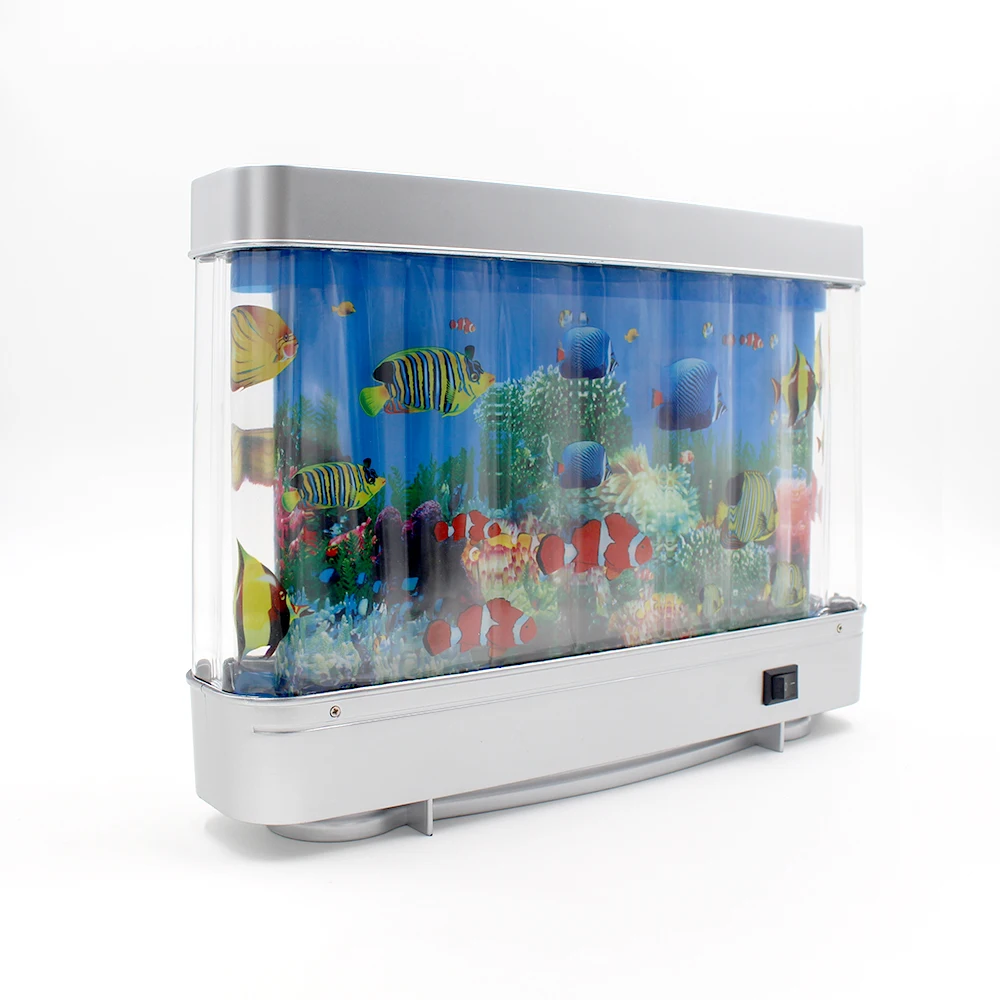 Moving Fish Lamp