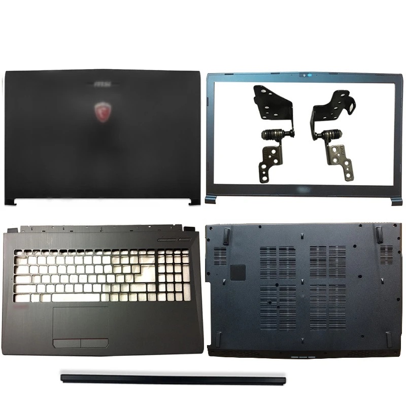 New For Msi Gp72 Gl72 Gl72m Ms-1795 Ms-1799 Ms-179b Laptop Lcd Back Cover/front Bezel/hinges ...