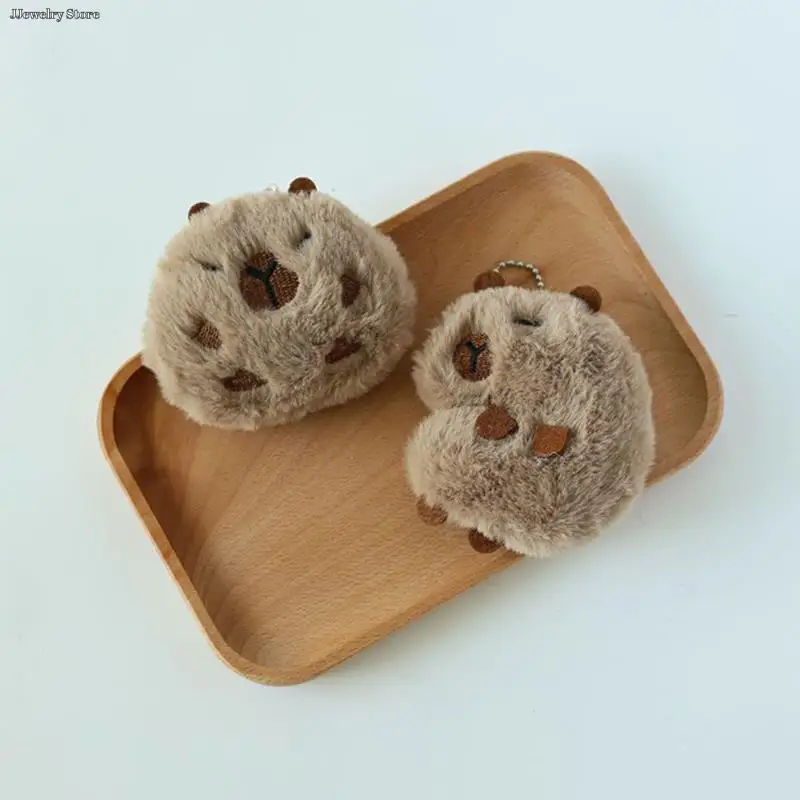 1pc-Capybara-Plush-Doll-Squeak-Toy-Cartoon-Keychain-Bag-Pendant-Soft ...