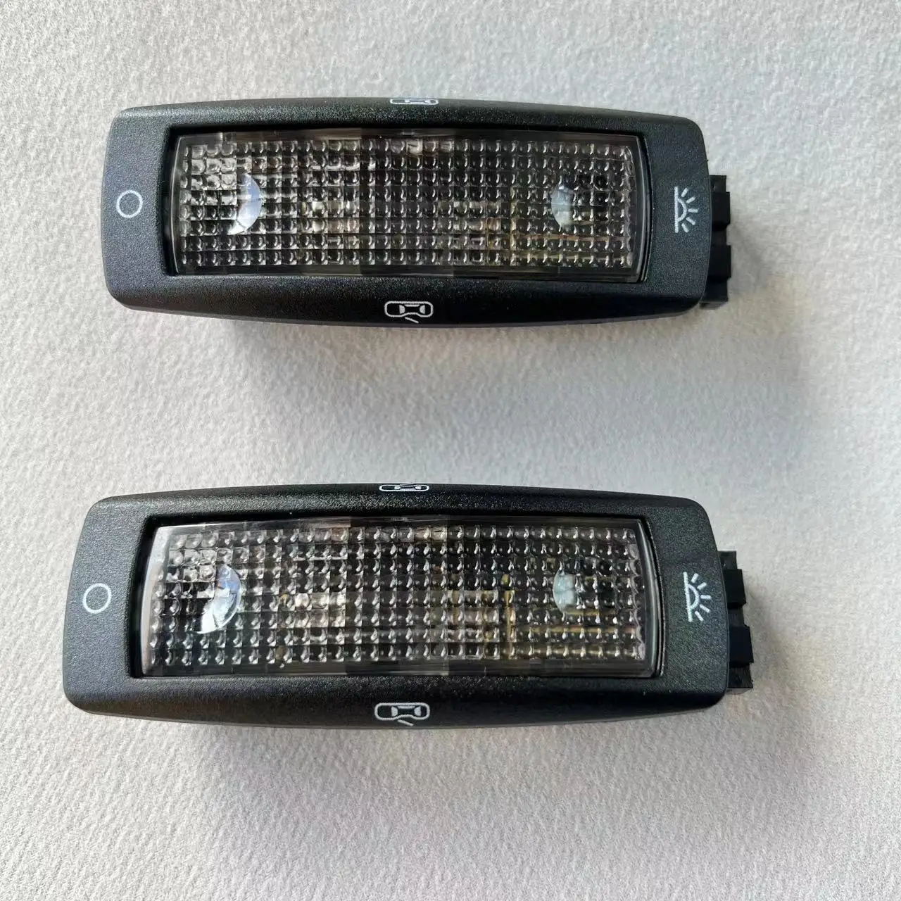 3B0947291 Black Rear Reading Map Dome Light Ceiling Lamp For VW Golf ...