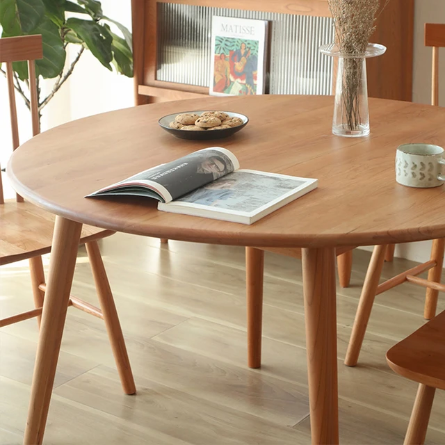 Small Round Japanese Style Dining Table