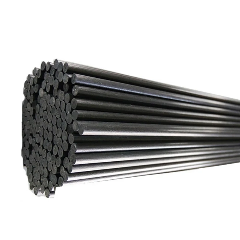 2pcs length 500mm Carbon Fiber Rods For RC Airplane Matte Pole 2mm 1mm ...