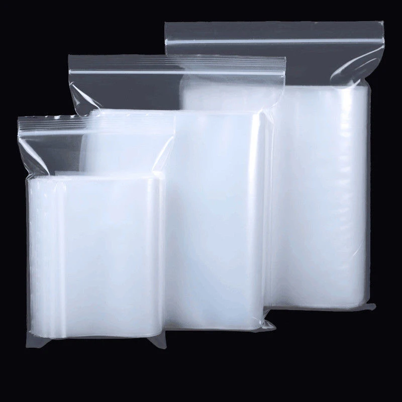 100pcs-pack-Small-Zip-Lock-Plastic-Bags-Reclosable-Transparent-Bag ...