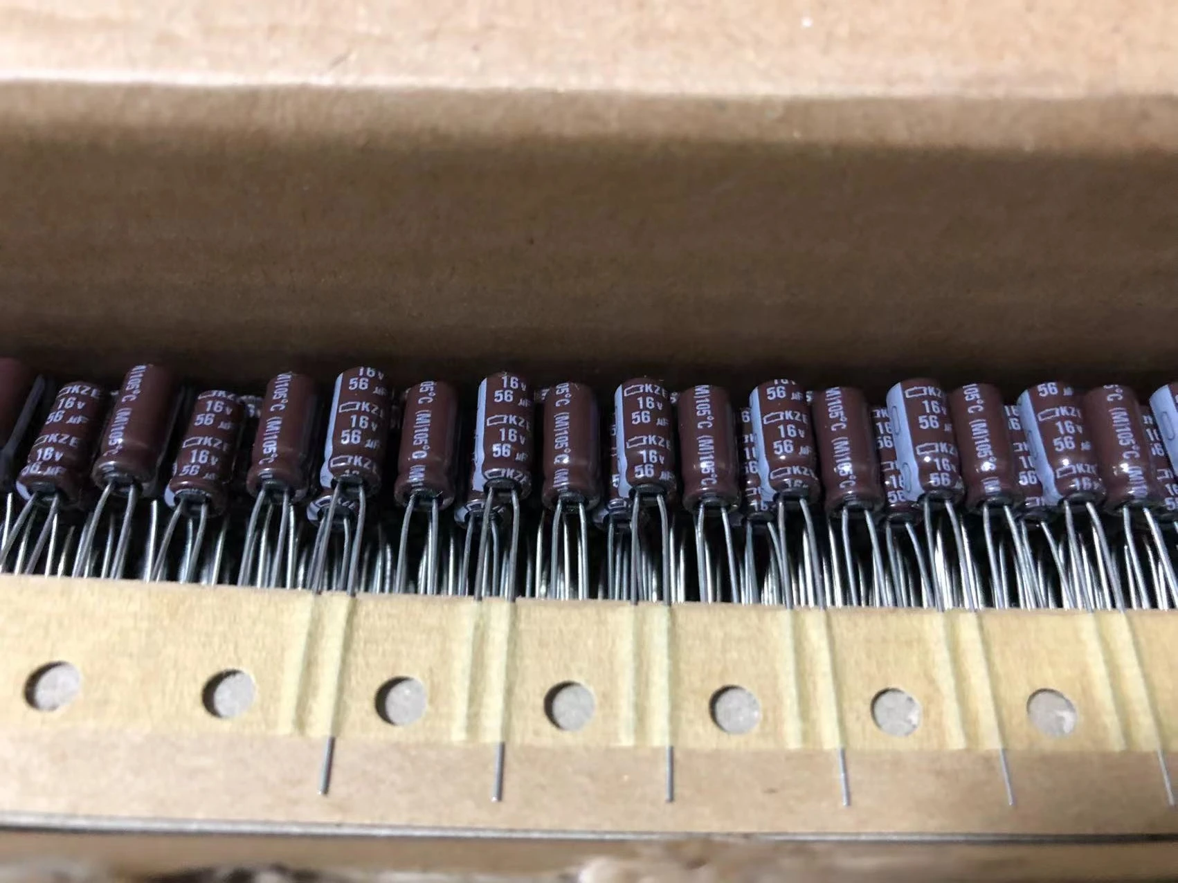 2023 NEW NIPPON KZE 16V56UF 5x11MM electrolytic capacitor NCC 56UF 16V ...