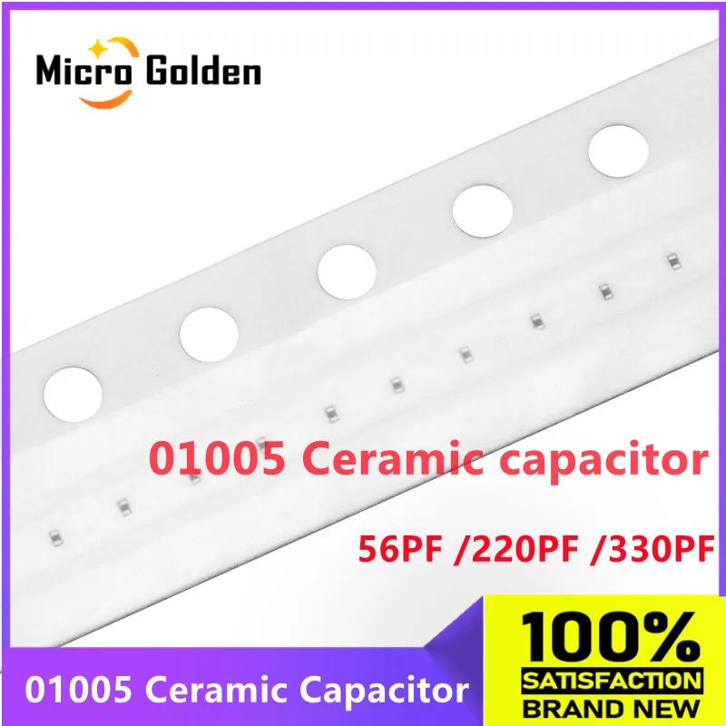 100pcs-01005-SMD-Ceramic-Capacitor-56PF-220PF-330PF-Ultra-small-micro ...